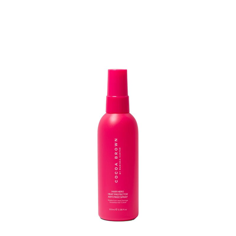 Cocoa Brown Hair Hero Heat Protector Anti-Frizz Spray – Cloud 10 Beauty