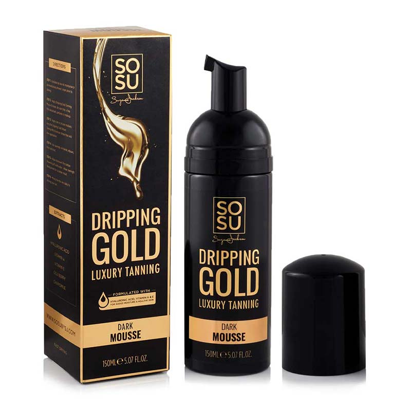 Dripping Gold Luxury Tanning Mousse - Dark – Cloud 10 Beauty