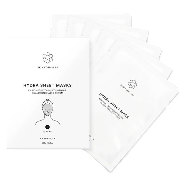 Skin Formulas Hydra Hyaluronic Acid Sheet Masks – Cloud 10 Beauty